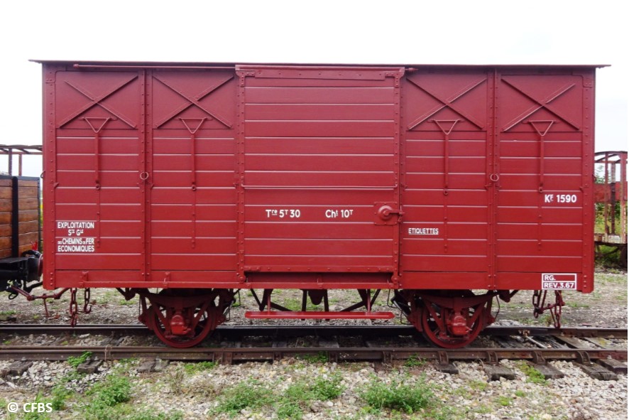 Chemin de Fer de la Baie de Somme - Les Wagons